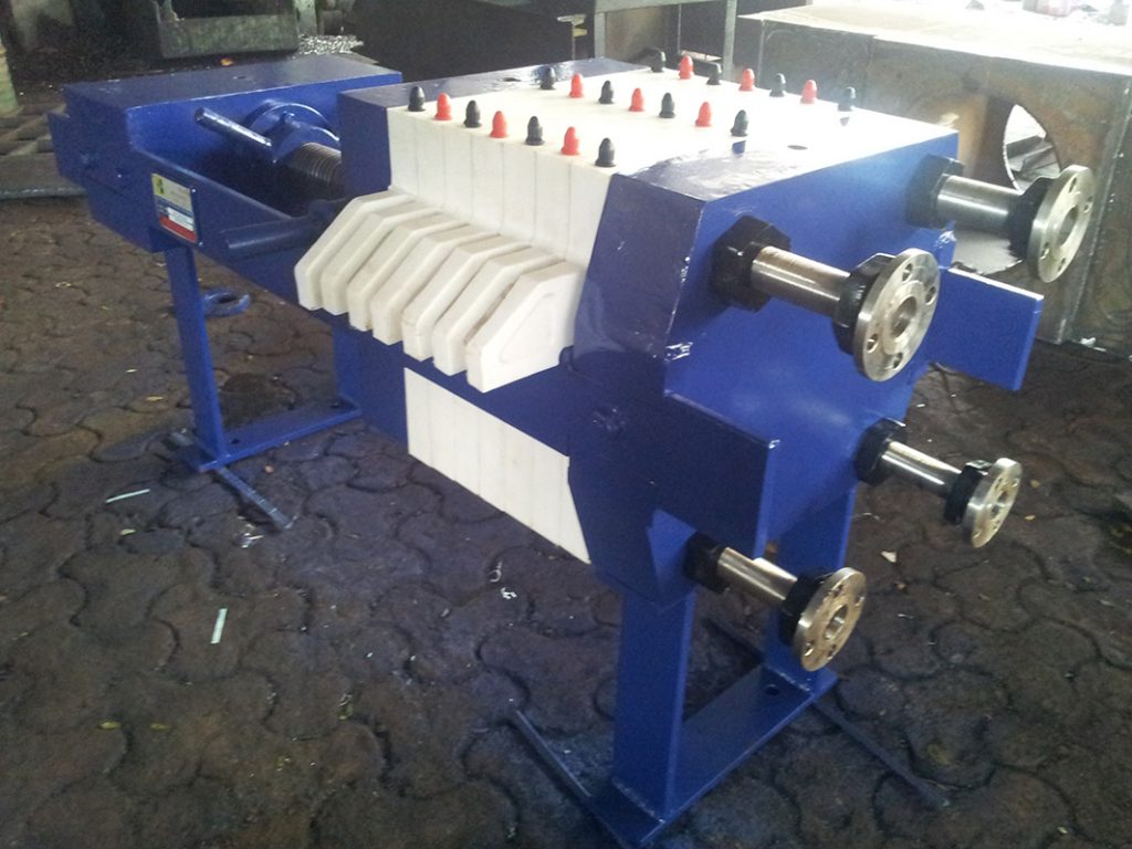 Filtro Prensa de Placas Manuales | AS Filtración